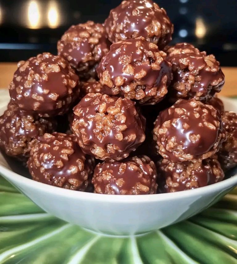 Chocolate Rice Krispie Balls – All Recipes