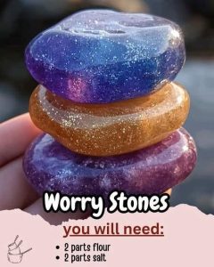 DIY Worry Stones – Stress Relief with Sparkle! – All Recipes