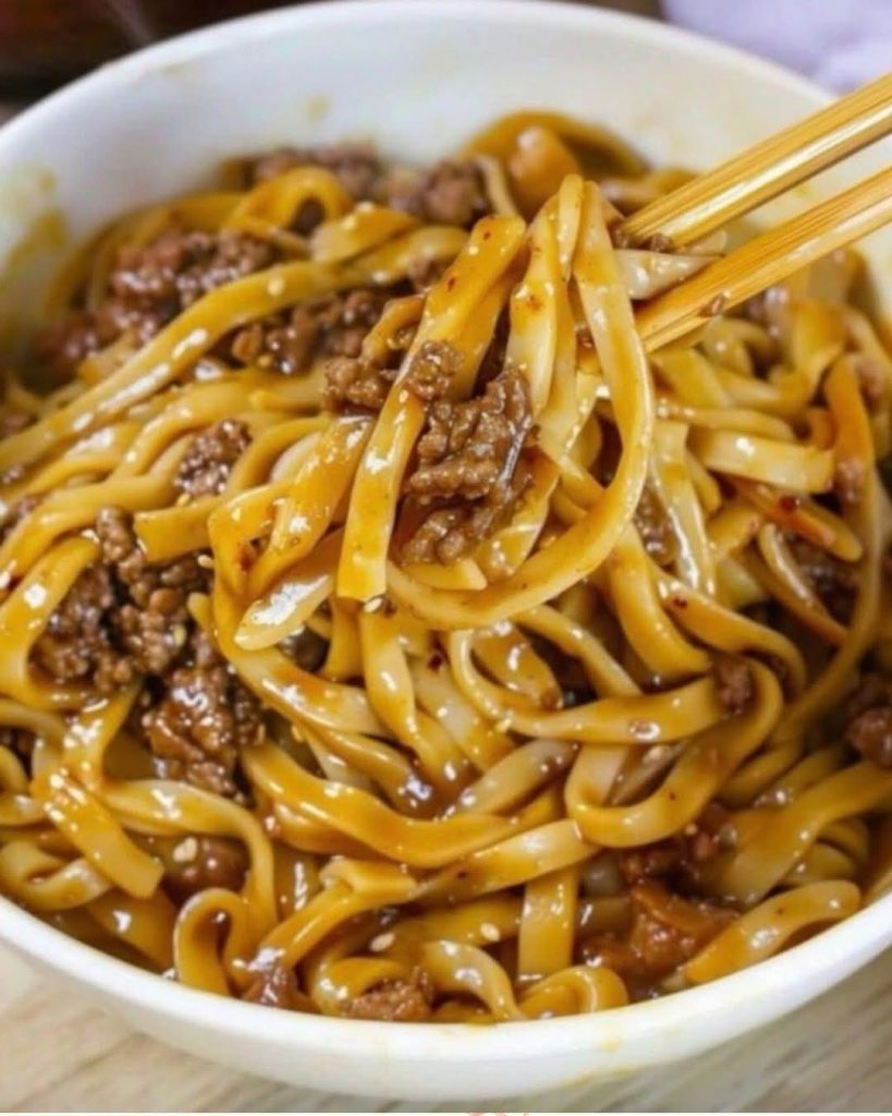 Mongolian Ground Beef Noodles – All Recipes