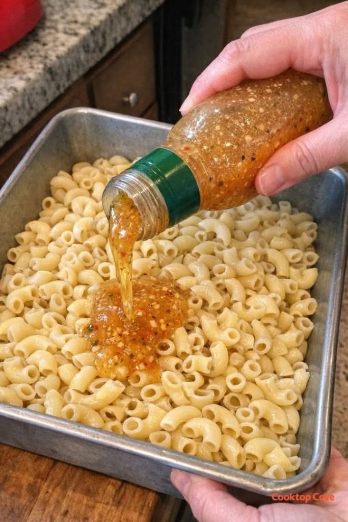 Zesty Italian Dressing Macaroni Bake – All Recipes